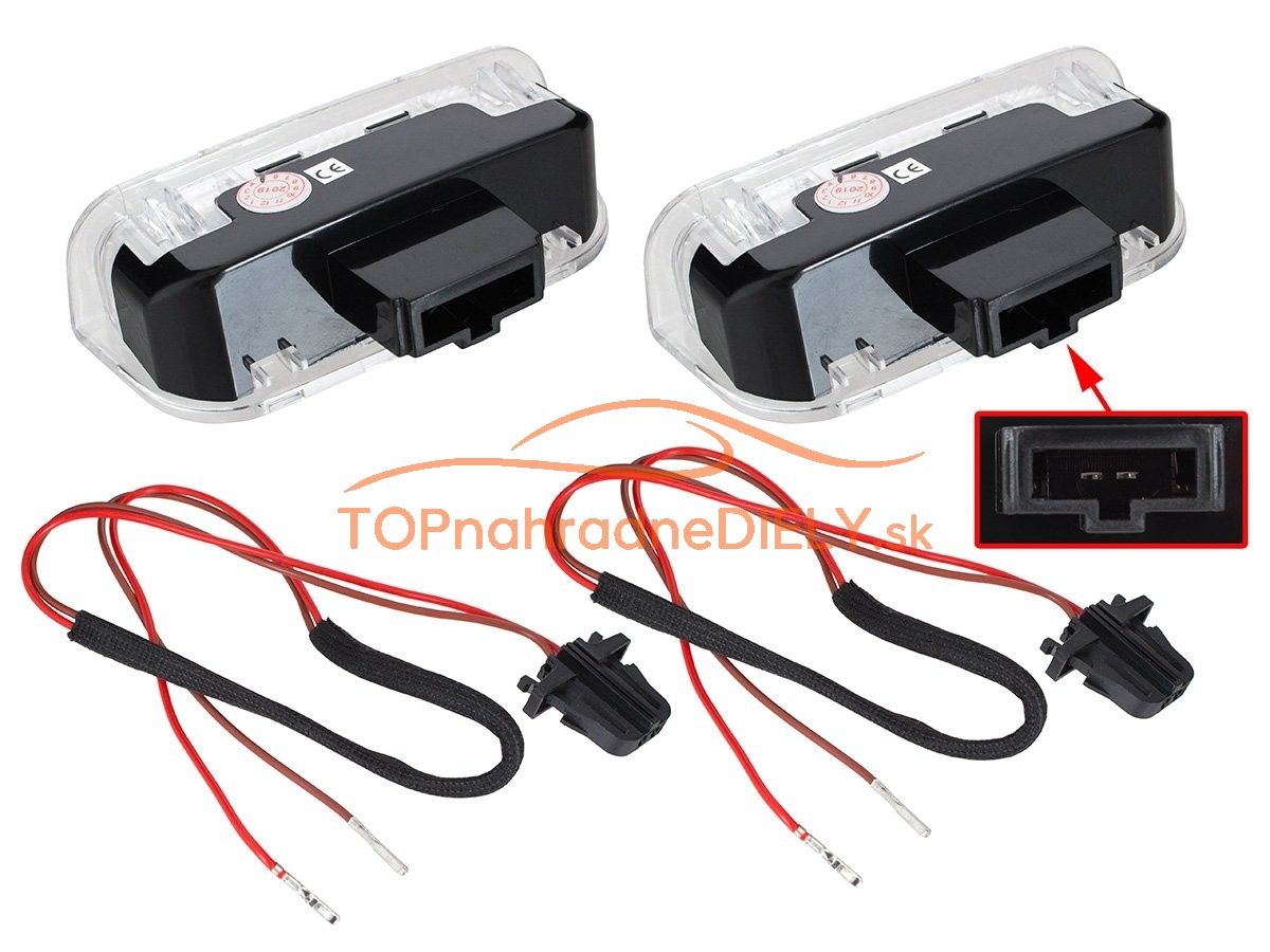 LED svetlo dverí Porsche Cayenne, 1K0947411A
