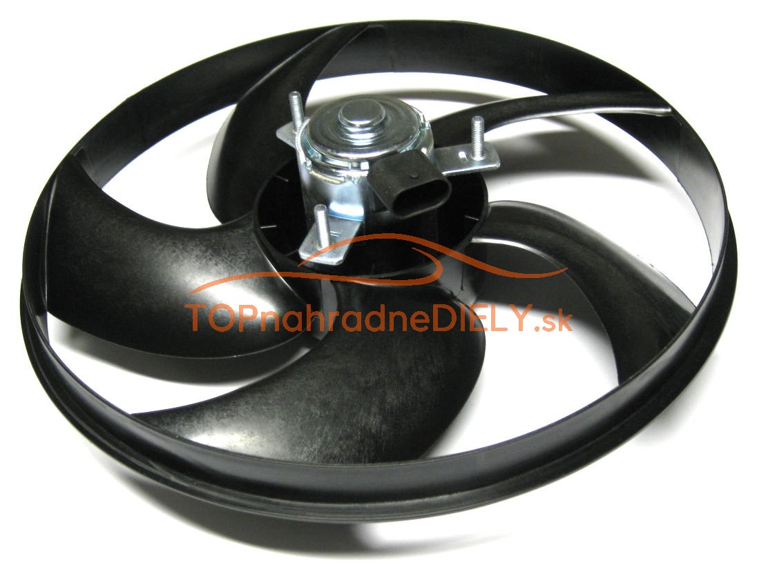 Ventilátor chladiča Peugeot 206 bez klimatizácie