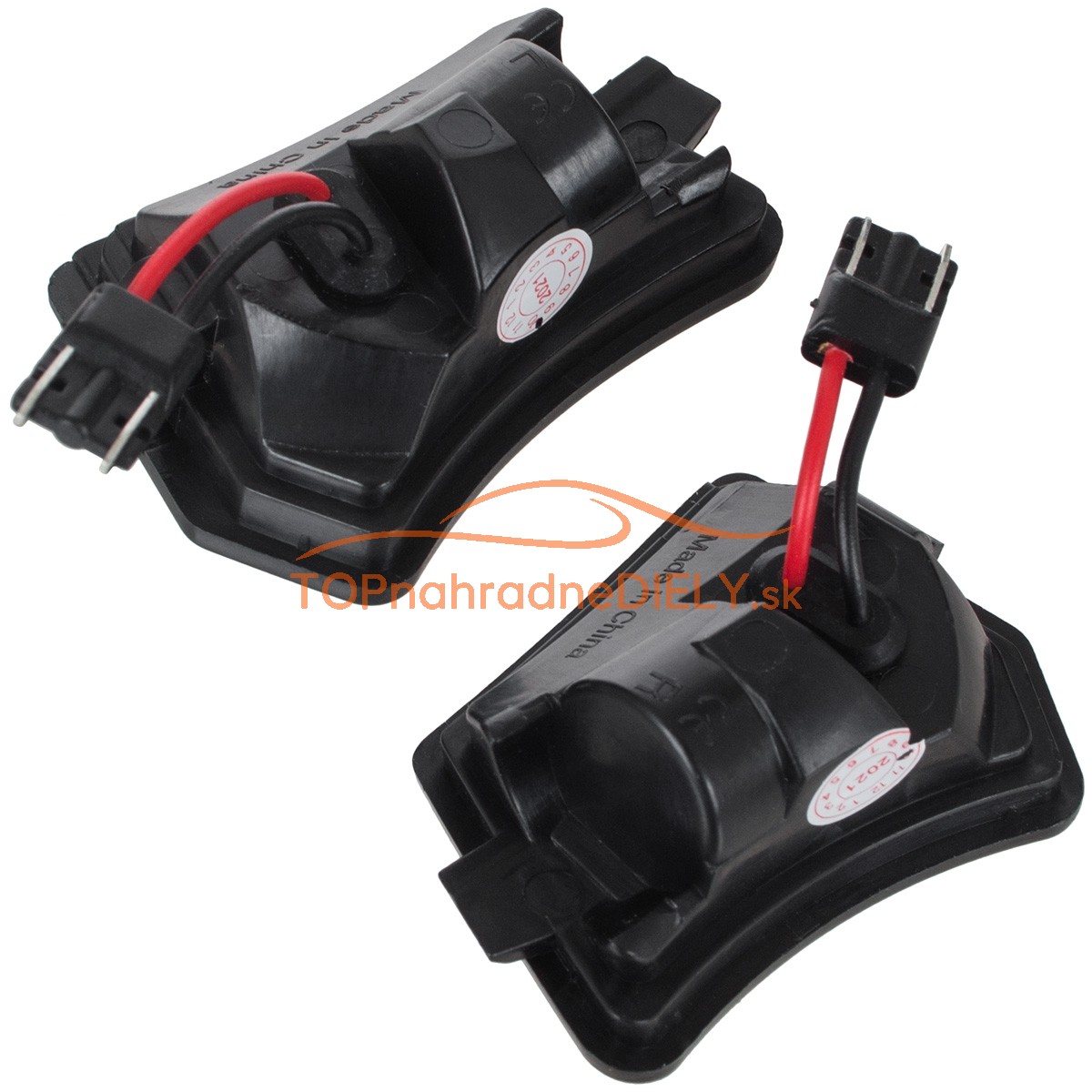 LED Osvetlenie spätných zrkadiel 2 ks sada Volvo C70 II 06-13