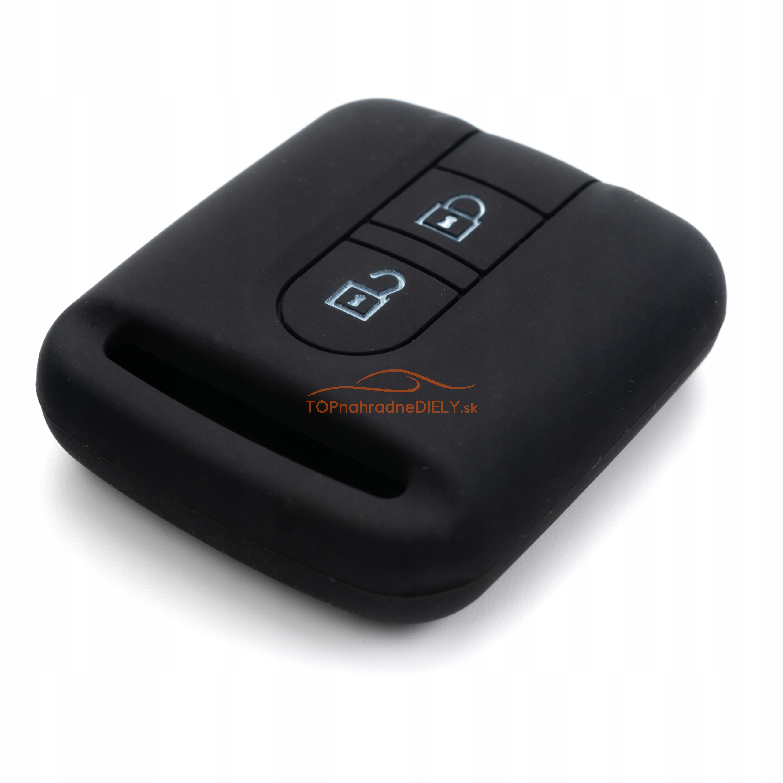 Silikonový obal, púzdro kľúča, čierny Nissan NP300