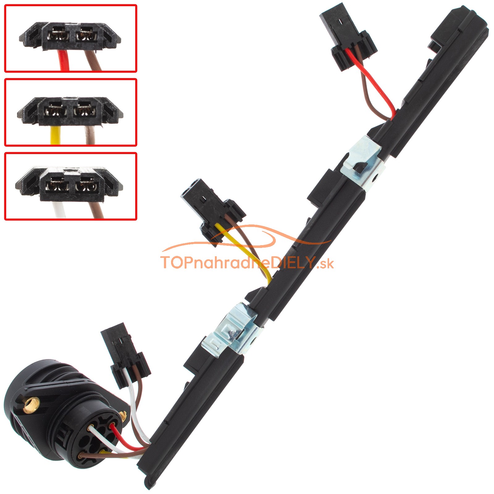 Káble koncovky piny ku vstrekovaciemu čerpadlu VW Polo od 2001