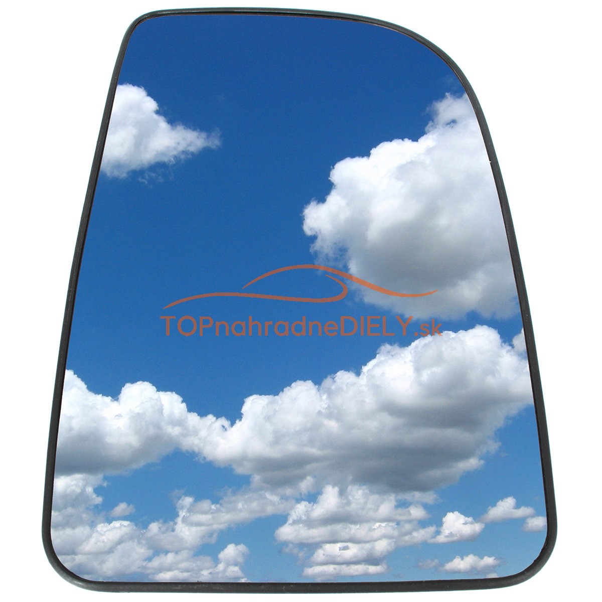 Spätné zrkadlo, vyhrievané sklo pravé veľké Mercedes Sprinter od 2018